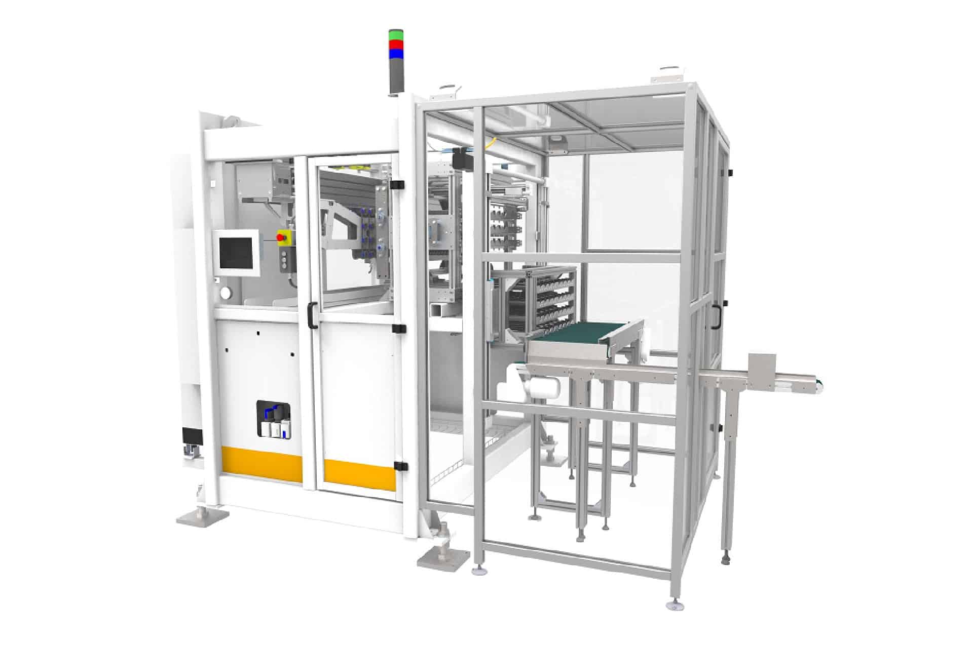 BECK Take-out - IML (In Mould Labeling) - BECK Automation AG